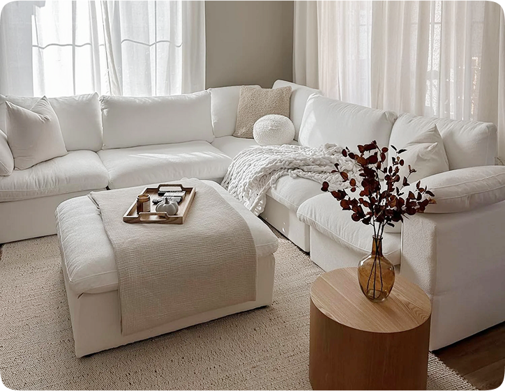 Sofie Home | The World's Most Comfortable Machine Washable Sofa